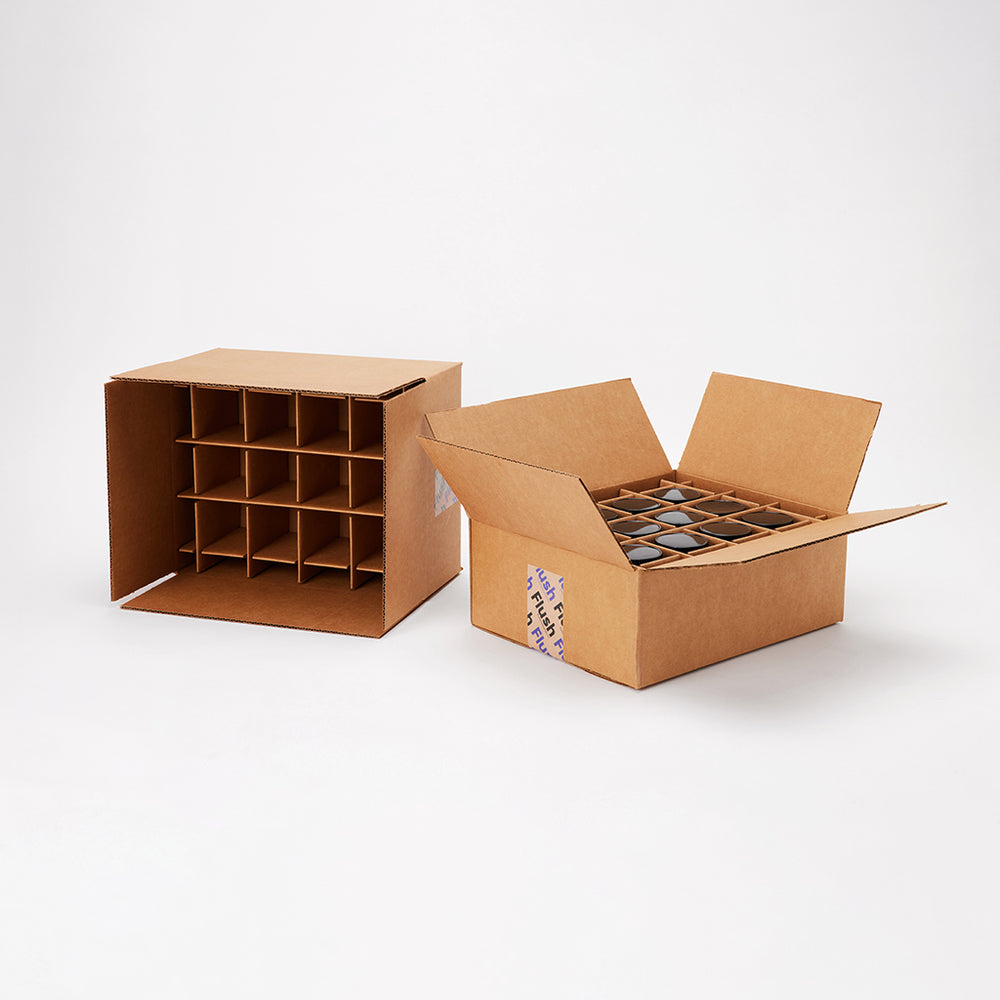 Eco-Friendly Shipping Boxes for Mason Jars, Glass Jars & Bottles
