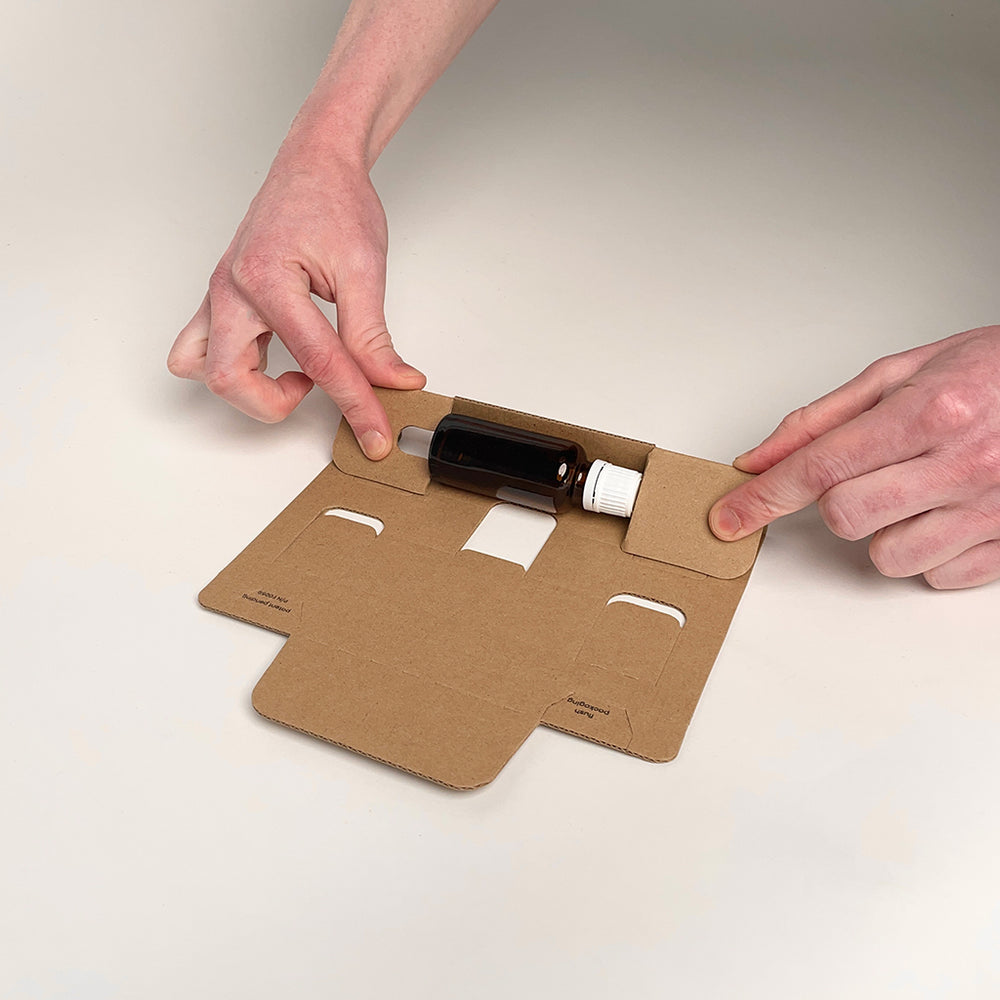 1 oz Glass Bottle Shipping Box | Glass Bottle Packaging