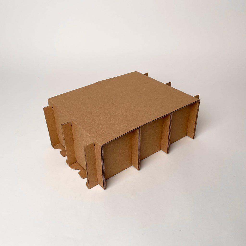 16 oz Straight Sided Glass Squat Jar 6-Pack Shipping Box