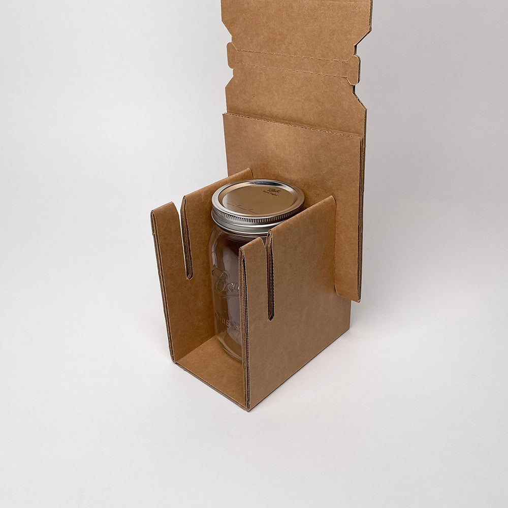 Ball 32 oz Wide Mouth Mason Jar Shipping Box | Mason Jar Box