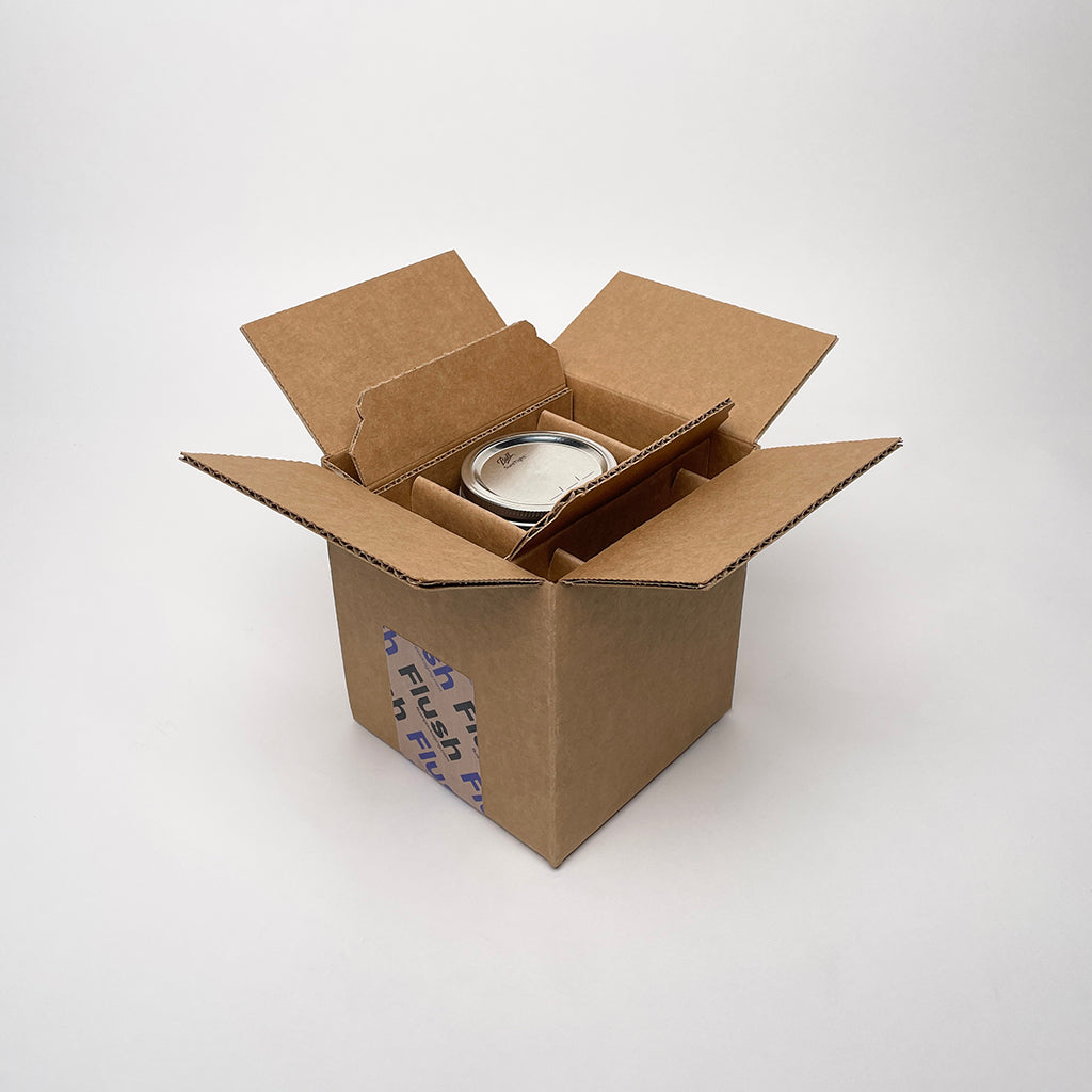 Ball 32 oz Wide Mouth Mason Jar Shipping Box | Mason Jar Box