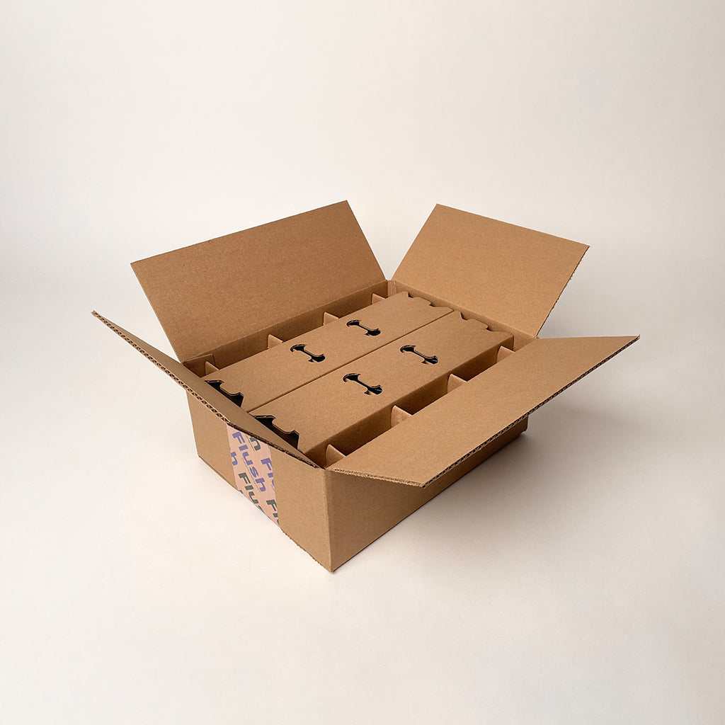 8 oz Mason Jar 6-Pack Shipping Box | Ball Mason Jar 8 oz Boxes
