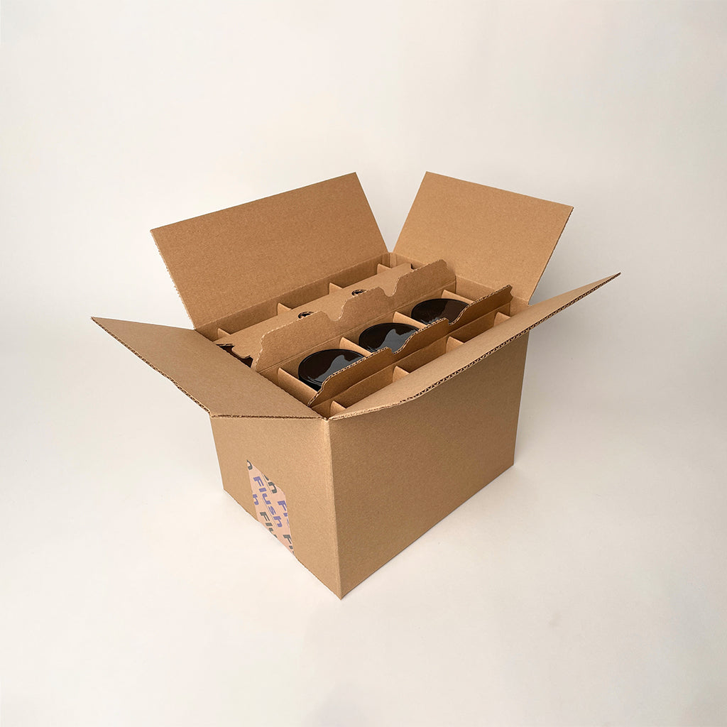 8 oz Jelly Jar 12-Pack Shipping Box | Jelly Jar & Jam Jar Boxes