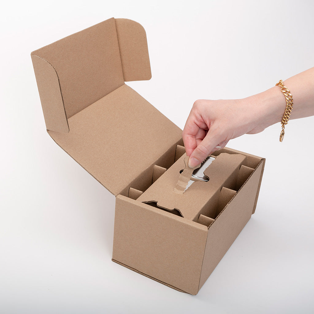 8 oz Jelly Jar 2-Pack Shipping Box | Jelly Jar & Jam Jar Boxes