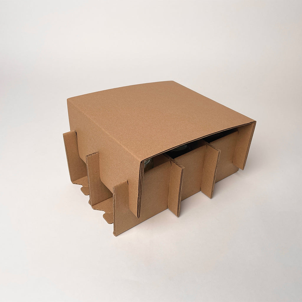 8 oz Jelly Jar 6-Pack Shipping Box | Jelly Jar & Jam Jar Boxes