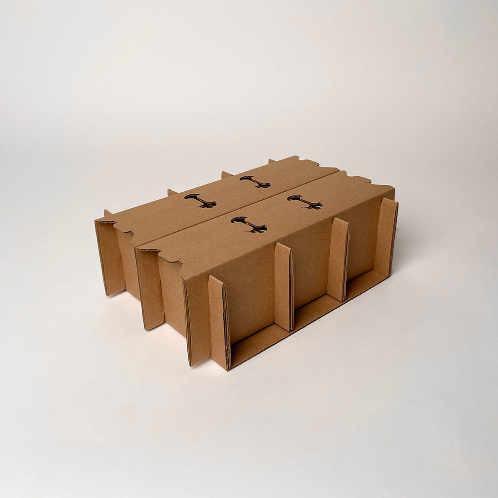 8 oz Straight Sided Jelly Jar 6-Pack Shipping Box | Candle Boxes