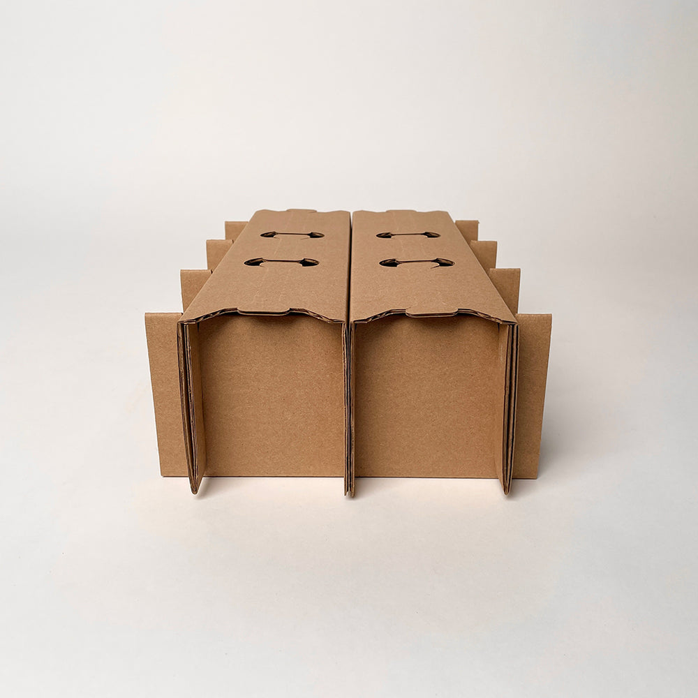 8 oz Straight Sided Jelly Jar 6-Pack Shipping Box | Candle Boxes