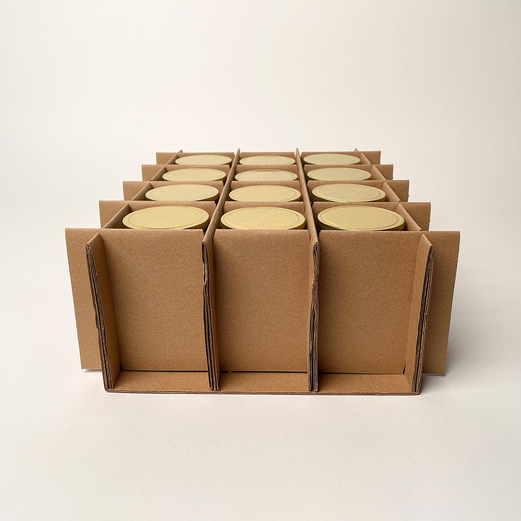 CandleScience 12 oz Canning Jar 12-Pack Shipping Box | Candle Box