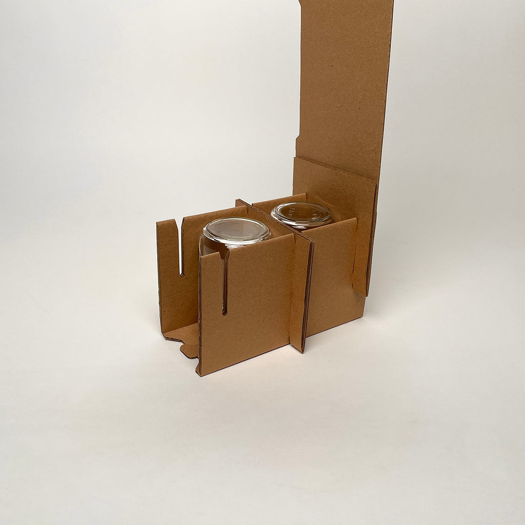 CandleScience 12 oz Canning Jar 2-Pack Shipping Box for Candles