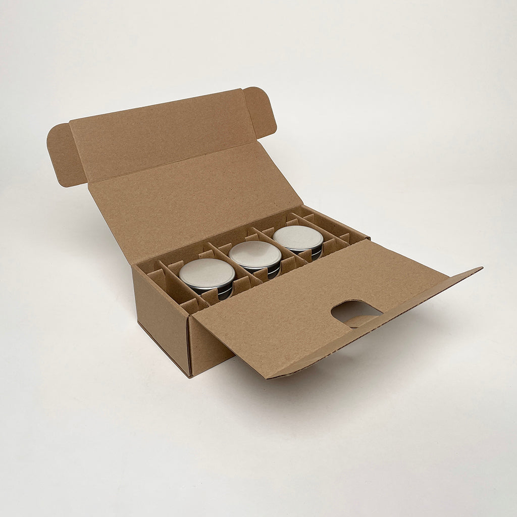 3-Pack Shipping Box | CandleScience Mini Infinity Tin