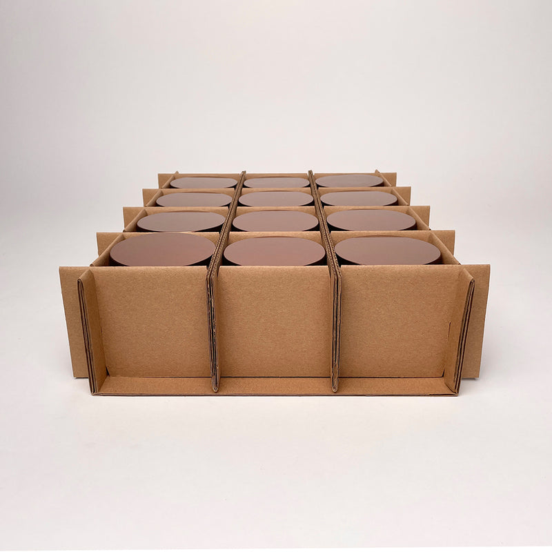 Straight Sided Tumbler 12-Pack Shipping Box | Candle Boxes