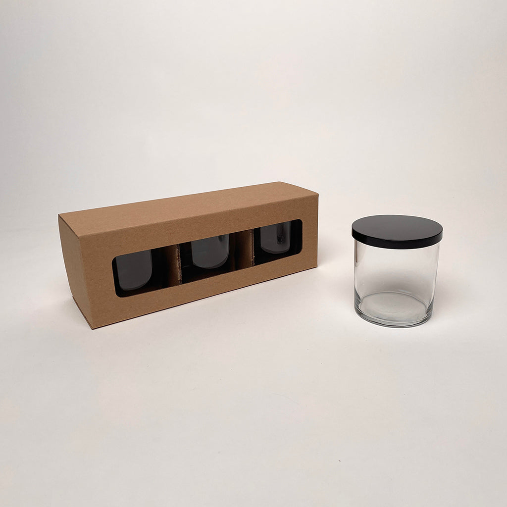 Studio Tumbler 3-Pack Retail Box | Gift Boxes for Candles