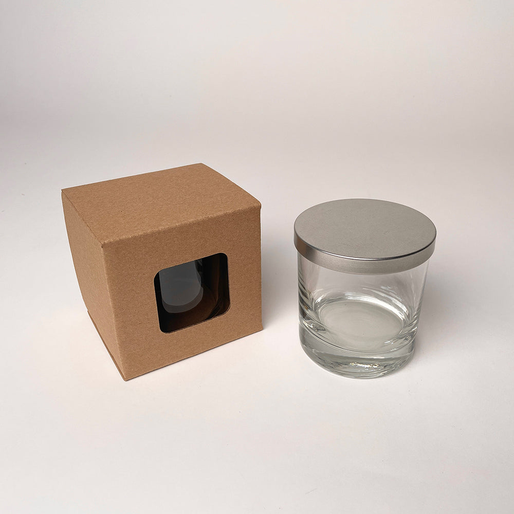 Libbey 11 oz 917CD Heavy Base Rocks Tumbler Box for Candles