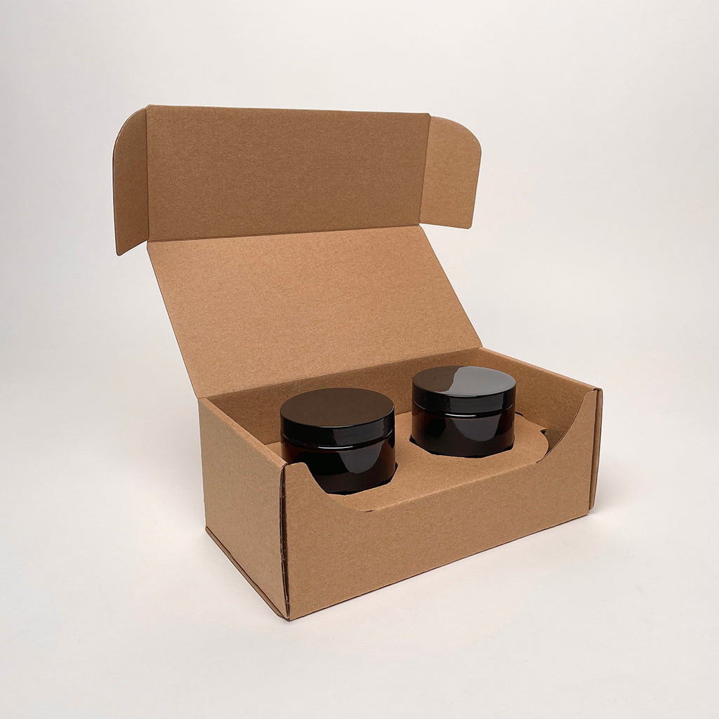 Sturdy Packaging for Makesy 9 oz Silo Straight Sided Glass Jars