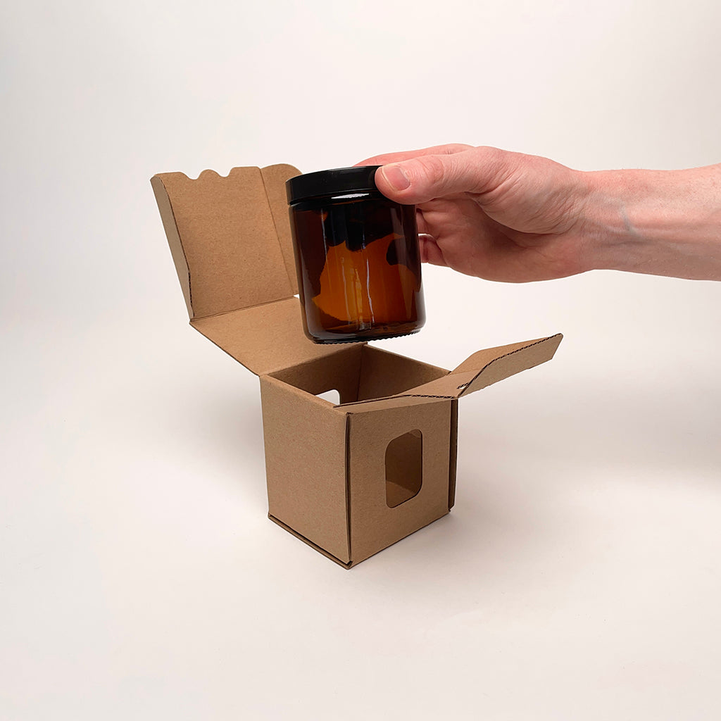Retail Box for Makesy 9 oz Silo | Shelf Ready Candle Packaging