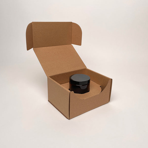 Sturdy Packaging for Makesy 9 oz Silo Straight Sided Glass Jars