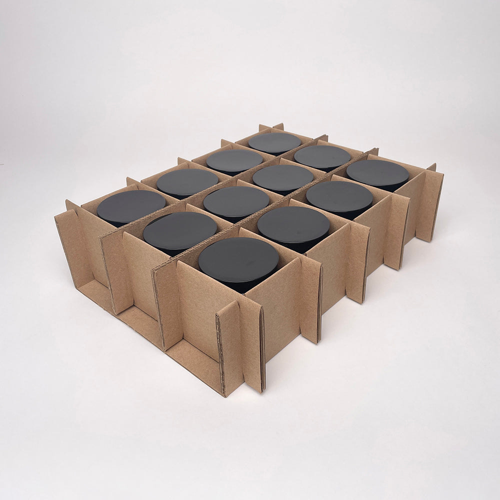 12-Pack Shipping Box for Makesy 9 oz Silo | Candle Packaging