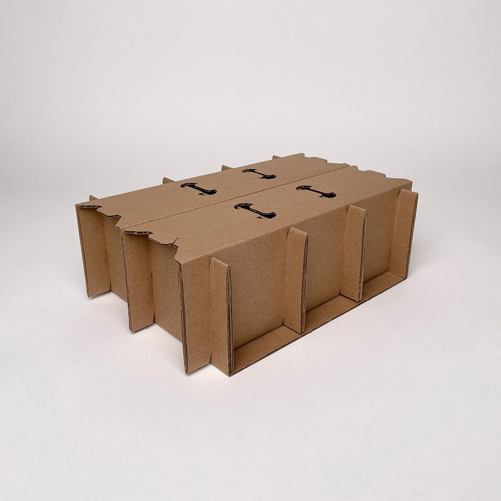 6-Pack Shipping Box for Makesy 9 oz Silo | Candle Packaging