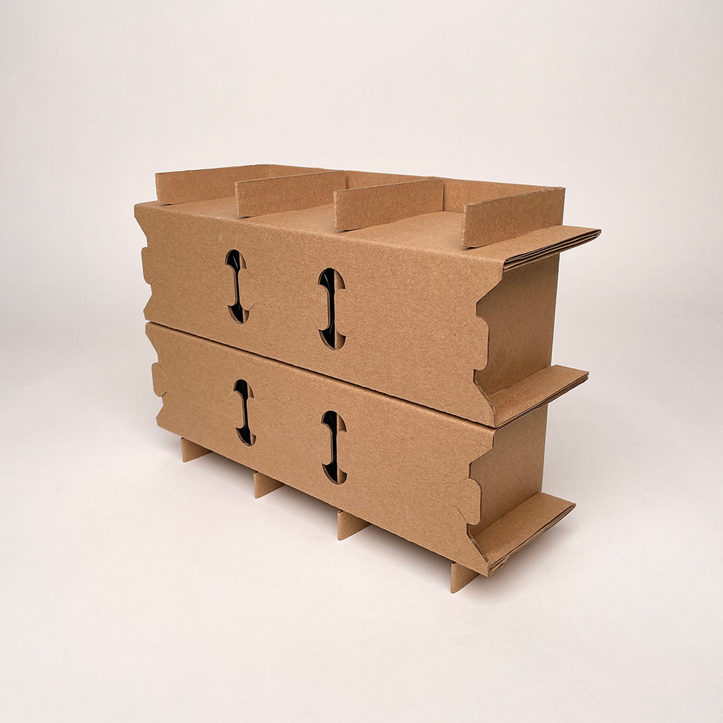 6-Pack Shipping Box for Makesy 9 oz Silo | Candle Packaging