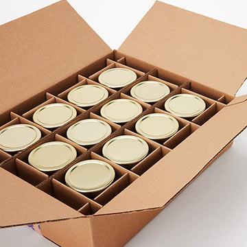 6 oz Candle Tin 4-Pack Shipping Box | Candle Boxes | DIY Candle