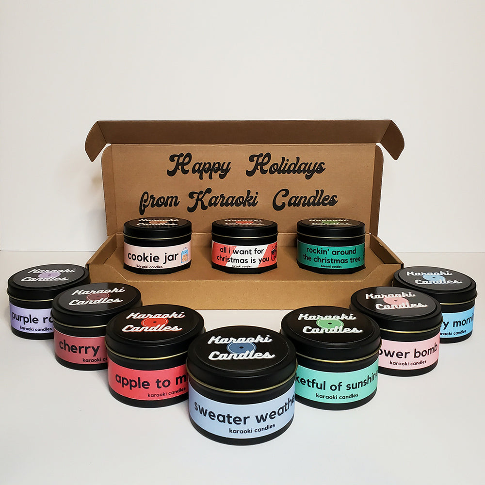 8 oz Candle Tin 3-Pack Shipping Box | Candle Boxes | DIY Candle