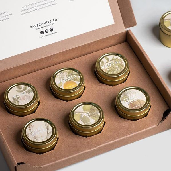 2 oz Candle Tin 6-Pack Shipping Box | Candle Boxes | DIY Candle - Flush ...
